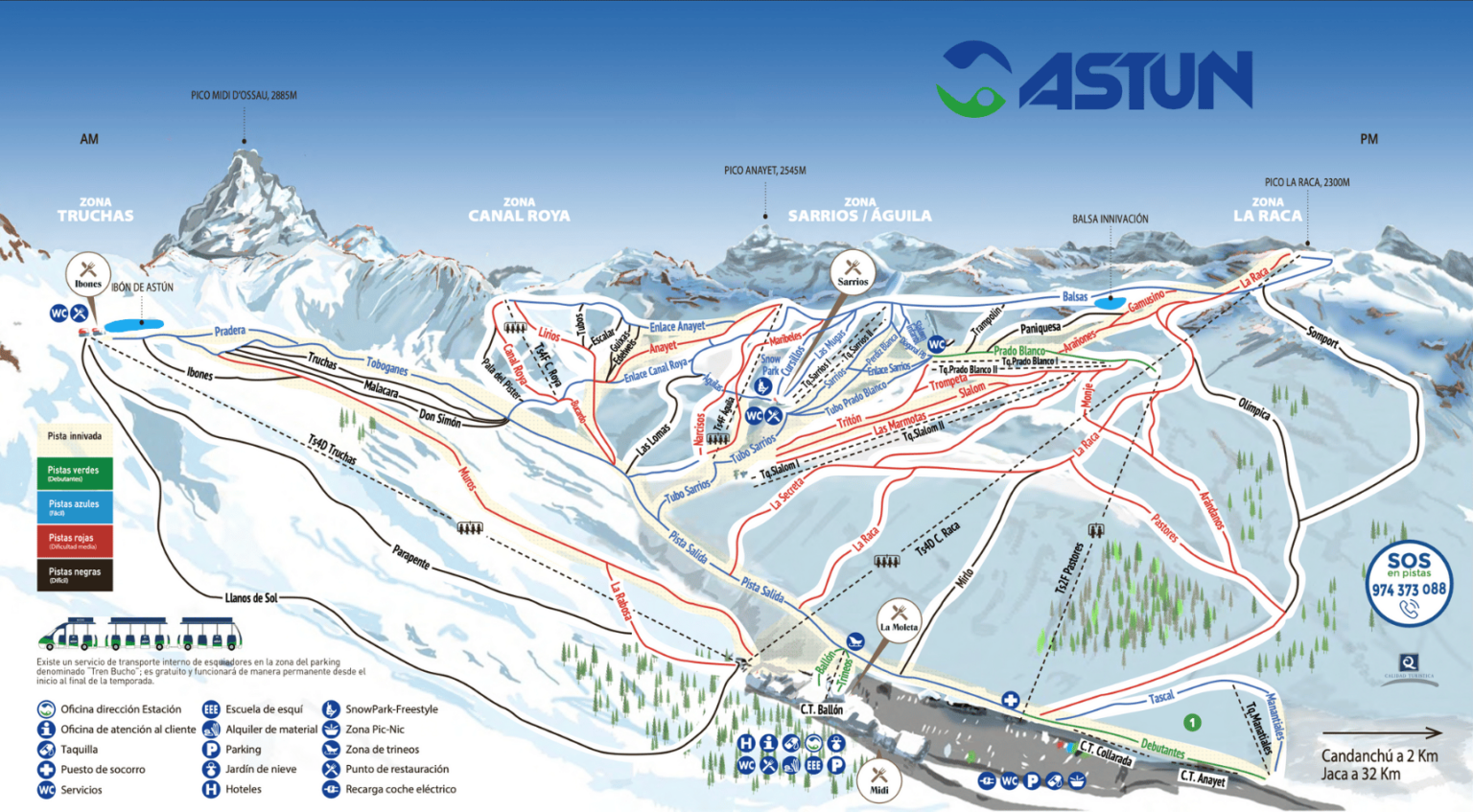 Astún. Estación de esquí en el Pirineo de Huesca